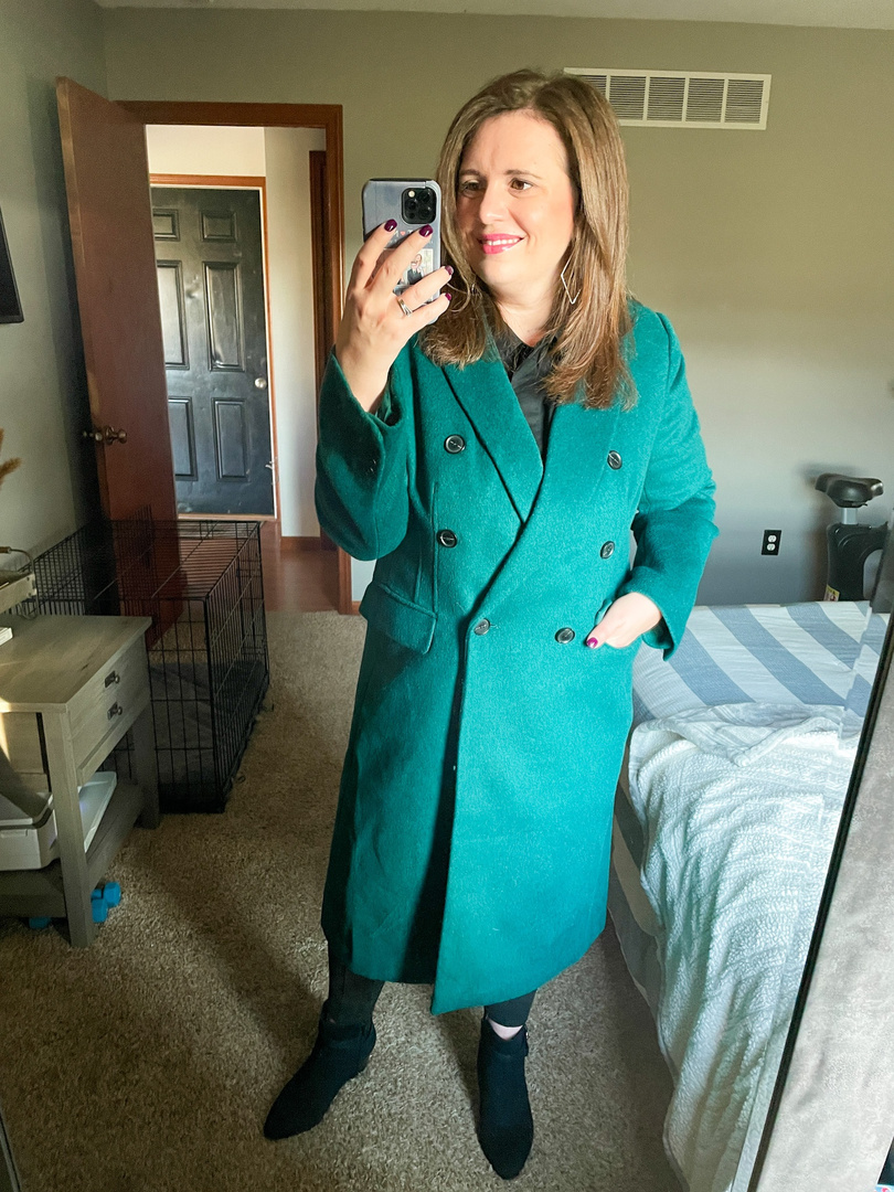 Fashion Look Featuring LOFT Coats by Livinginyellow - ShopStyle