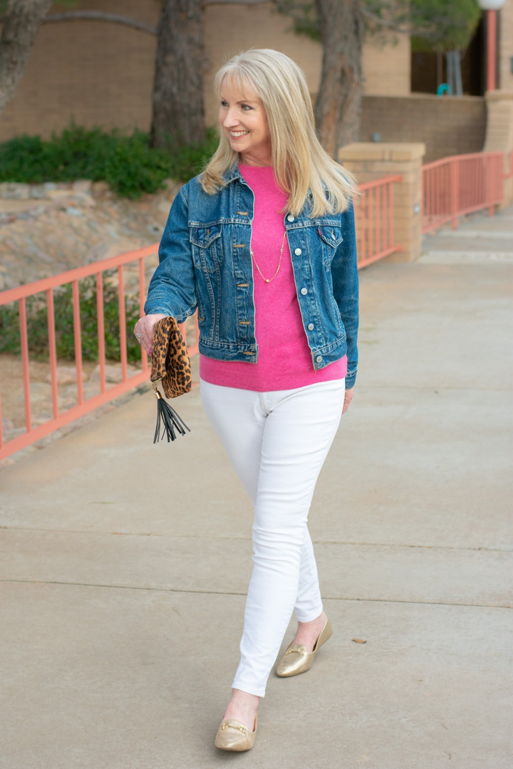 Fashion Look Featuring Levi's Denim Jackets and Talbots Clothes and ...