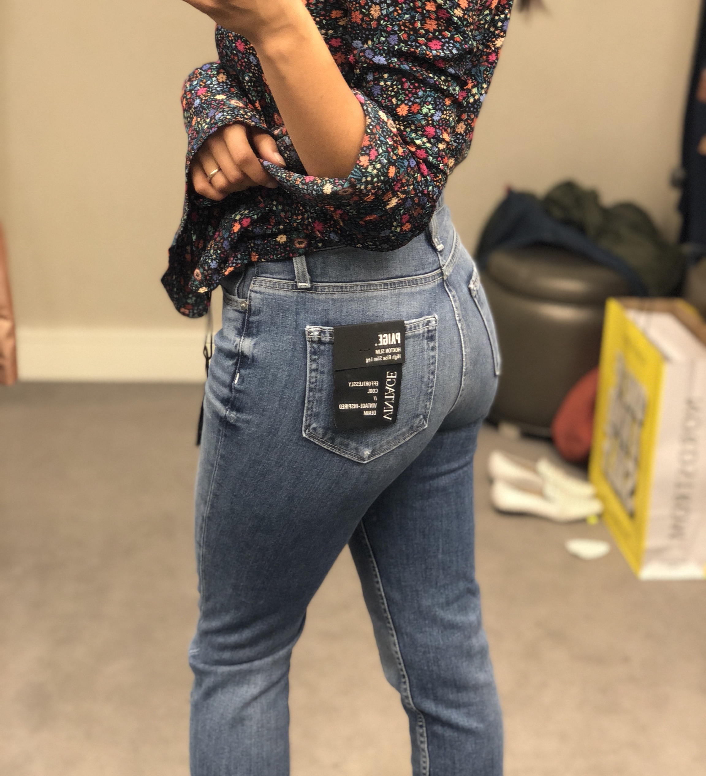 Fashion Look Featuring Paige Stretch Jeans by julietatorresd - ShopStyle