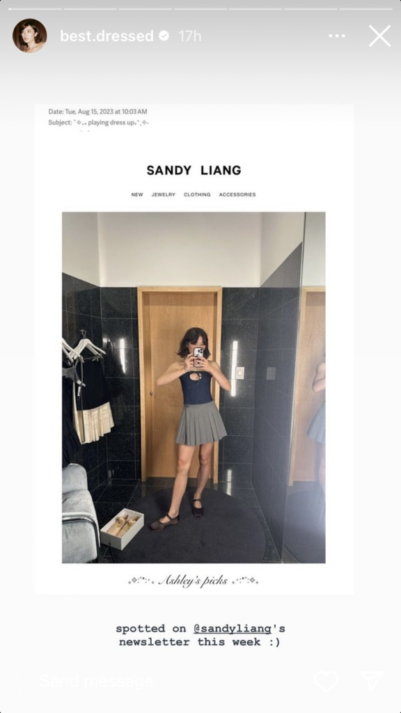 Fashion Look Featuring Sandy Liang Denim Overalls by ...