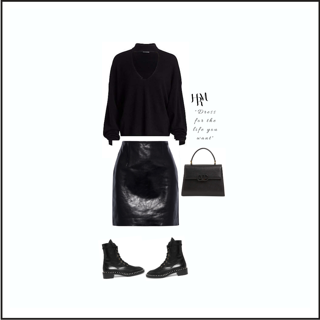 Fashion Look Featuring Brochu Walker V-Neck Sweaters and Philosophy di ...