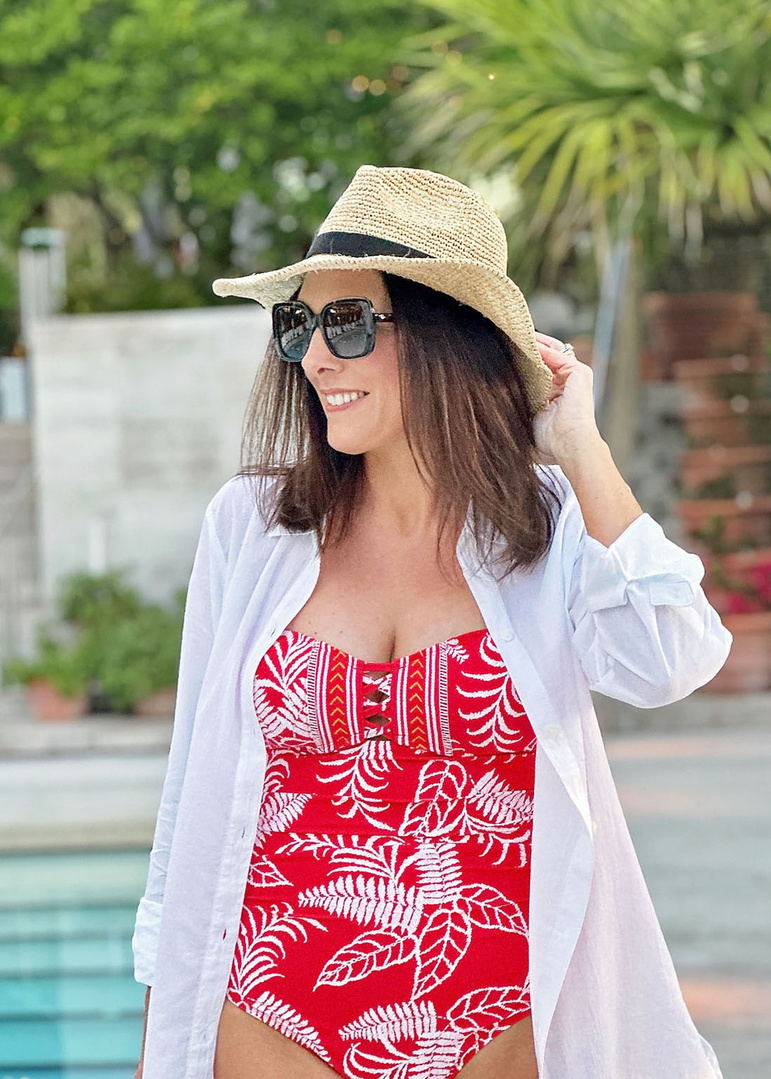 Fashion Look Featuring La Blanca One Piece Swimsuits and Tommy Bahama ... Fashion Look Featuring La Blanca One Piece Swimsuits and Tommy Bahama ...