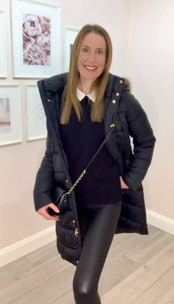 Fashion Look Featuring Barbour Coats and boohoo Leggings by eleni ... Fashion Look Featuring Barbour Coats and boohoo Leggings by eleni ...