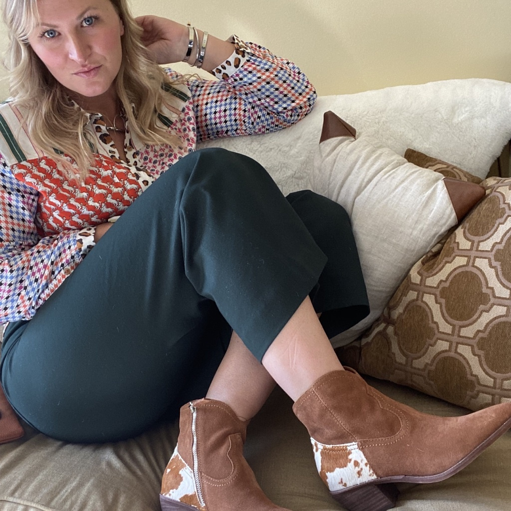 Fashion Look Featuring Maeve Tops and Dolce Vita Boots by ...