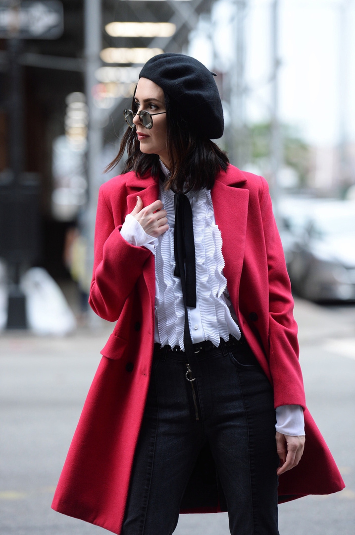 Fashion Look Featuring Bailey 44 Tops and MANGO Coats by obsessionsnow ...