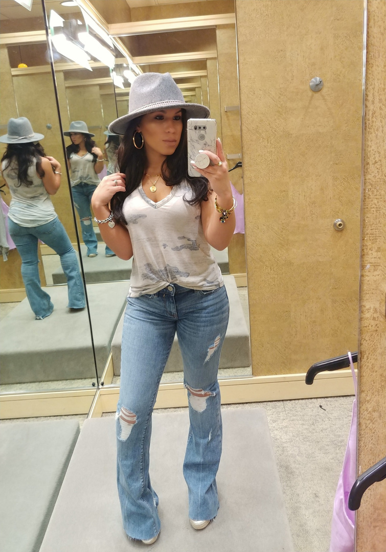 Fashion Look Featuring Express Flare Jeans and Express Flare Jeans by ...