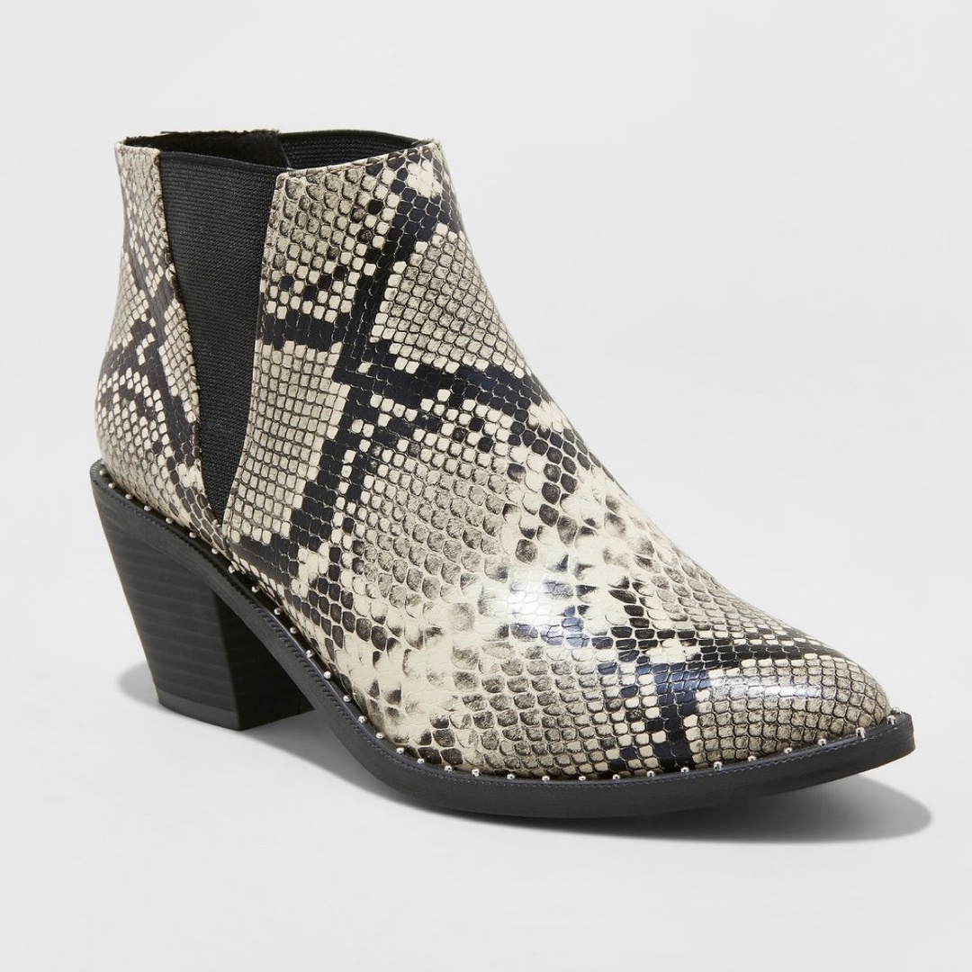 Fashion Look Featuring Universal Thread Boots by aliciabice - ShopStyle