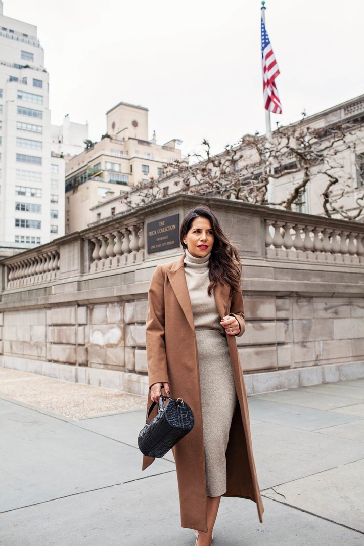 Fashion Look Featuring MANGO Coats and MANGO Sweaters by OliviaJeanette ...