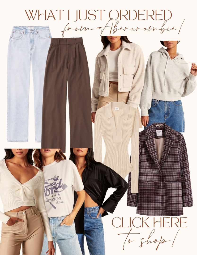 Fashion Look Featuring Abercrombie & Fitch Wide-Leg Pants and ...