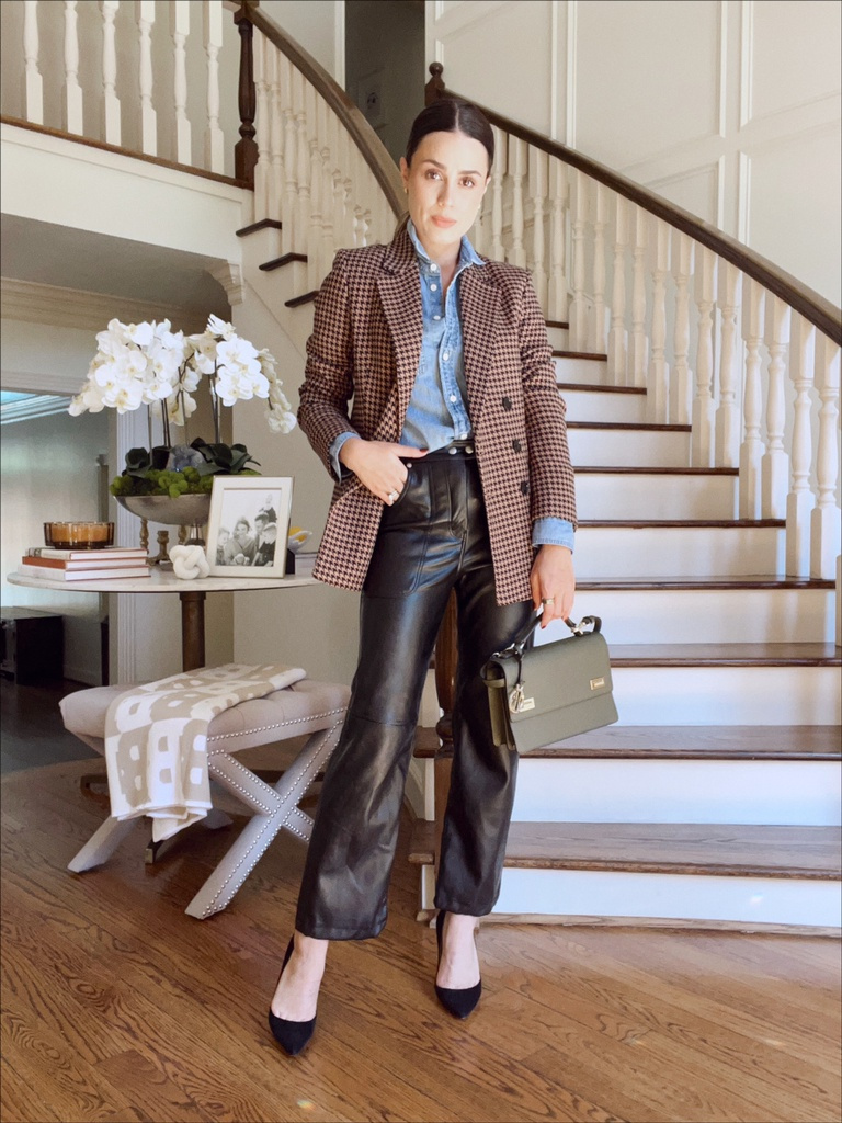 Fashion Look Featuring MANGO Blazers and MICHAEL Michael Kors Satchels ...