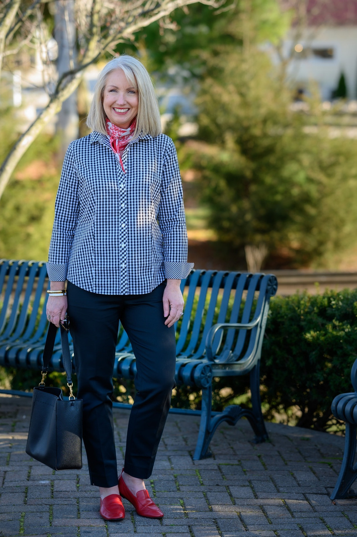 Fashion Look Featuring Talbots Petite Pants and Talbots Petite Tops by ...