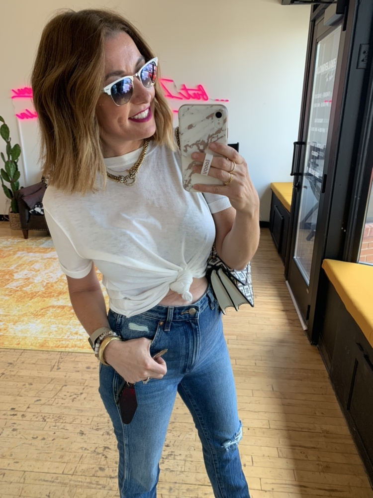 Fashion Look Featuring Wrangler Straight-Leg Jeans and We The Free T ...