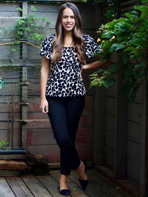 Fashion Look Featuring Old Navy Petite Pants and Saks Fifth Avenue ...