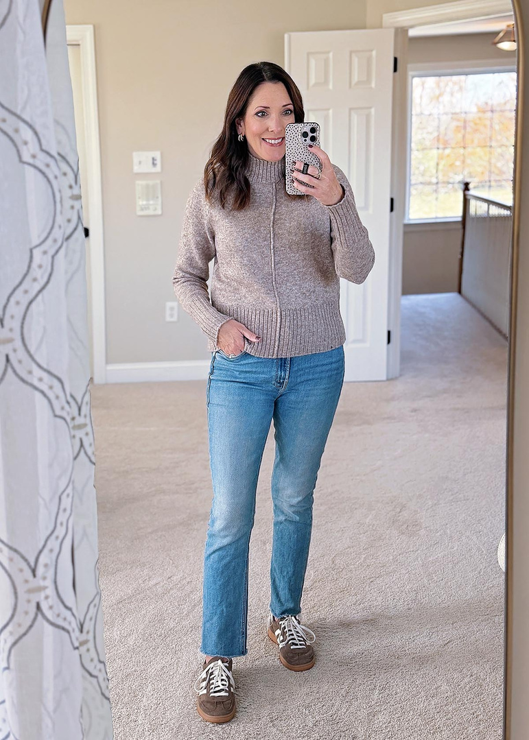 Fashion Look Featuring Mother Ankle Jeans and Mother Straight-Leg Jeans ...