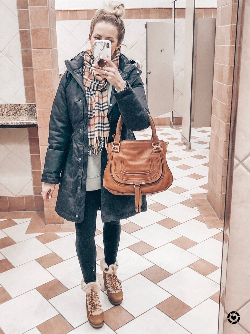 Fashion Look Featuring Lou & Grey Leggings and Chloé Satchels & Top ...