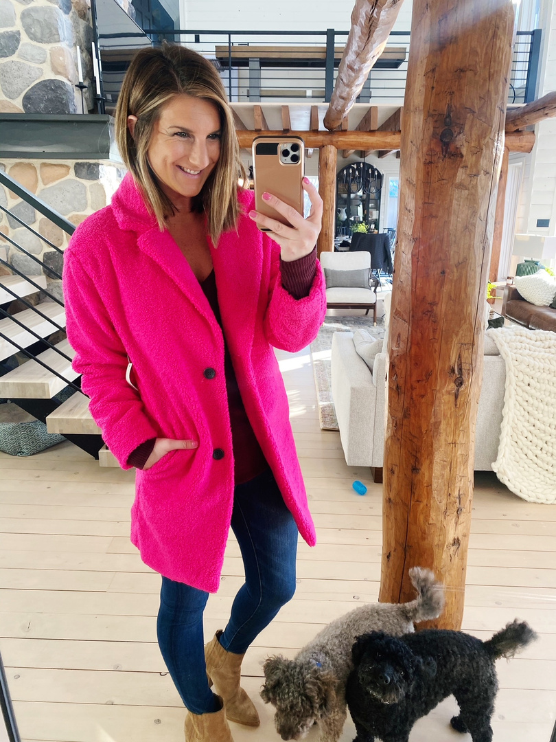 Fashion Look Featuring Daily Ritual Coats and Marc Fisher Boots by ...
