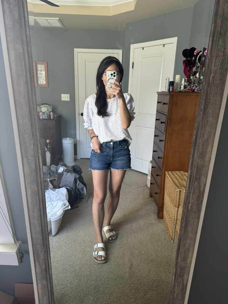 Fashion Look Featuring Old Navy Shorts and Dokotoo Blouses by ...