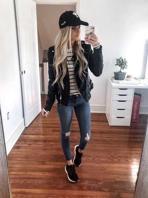 Fashion Look Featuring Shein Casual Jackets and Old Navy Petite Tops by ...