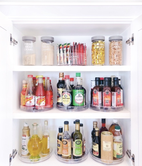 Fashion Look Featuring Container Store Lazy Susan and Container Store ...