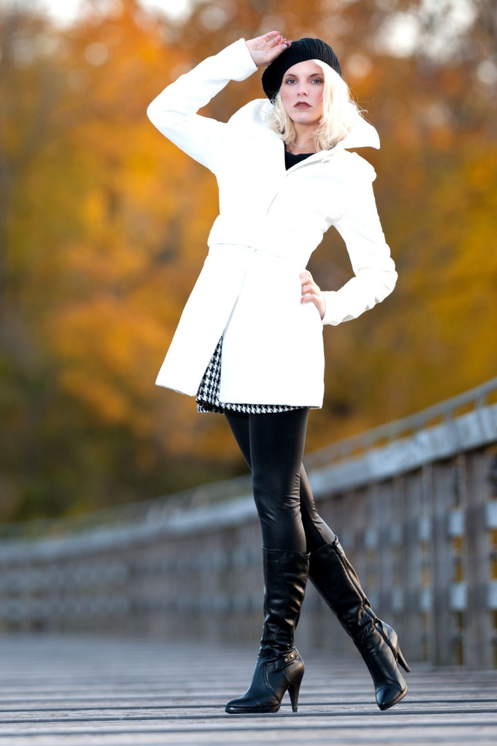 Fashion Look Featuring Gianni Feraud Coats and Open Edit Hats by ...