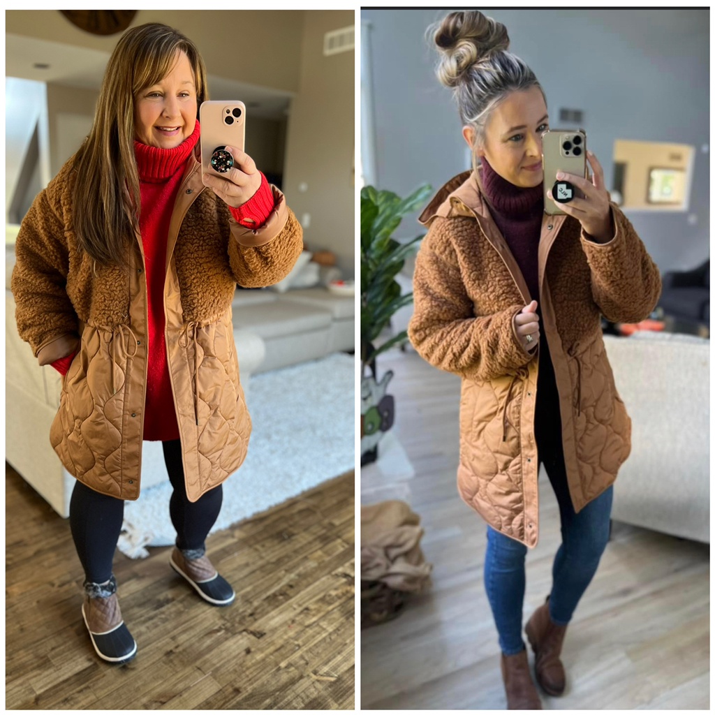 Fashion Look Featuring Old Navy Coats by SistersthatShop - ShopStyle
