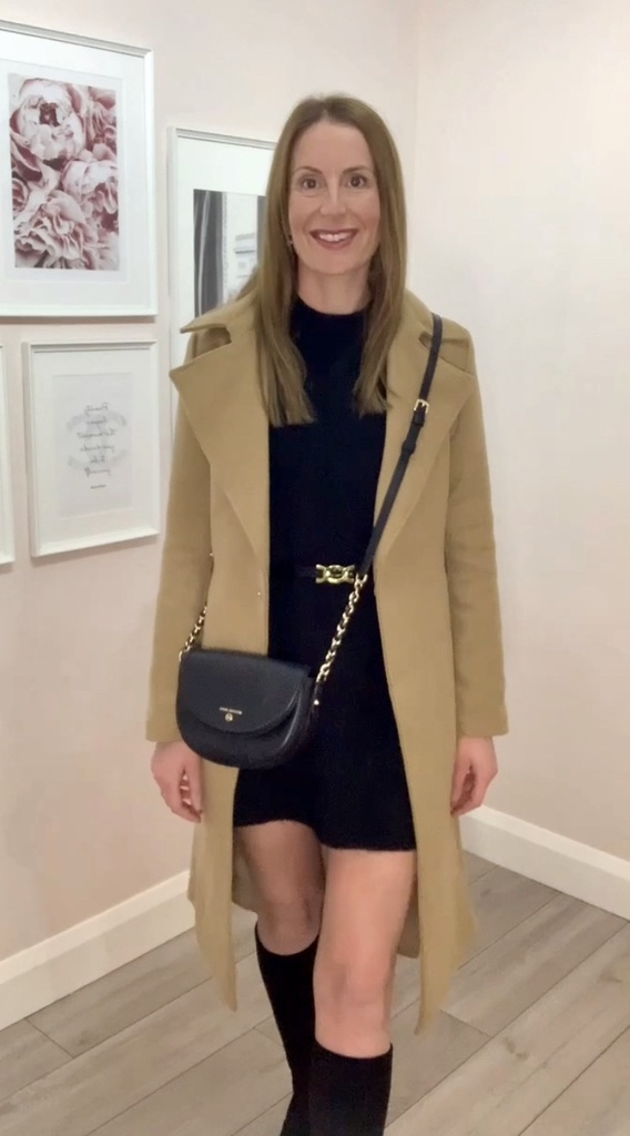 Fashion Look Featuring H&M Coats and H&M Dresses by eleni-koureas ... Fashion Look Featuring H&M Coats and H&M Dresses by eleni-koureas ...