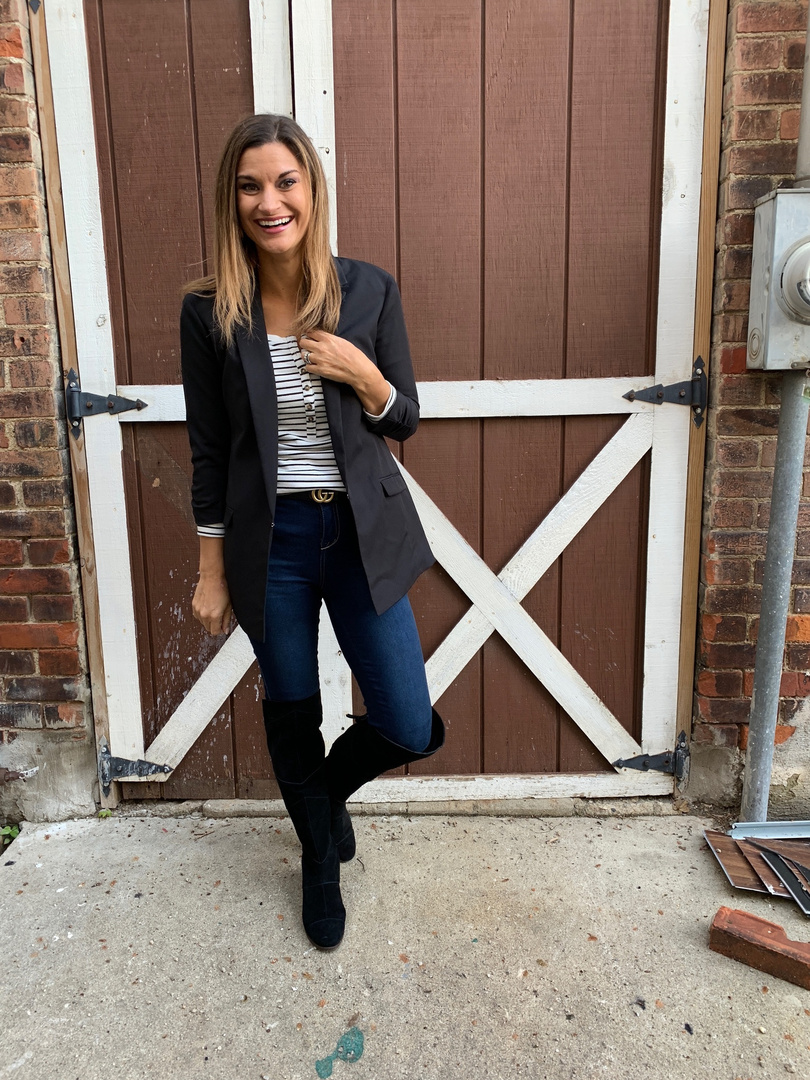 Fashion Look Featuring INC International Concepts Blazers and Old Navy ...