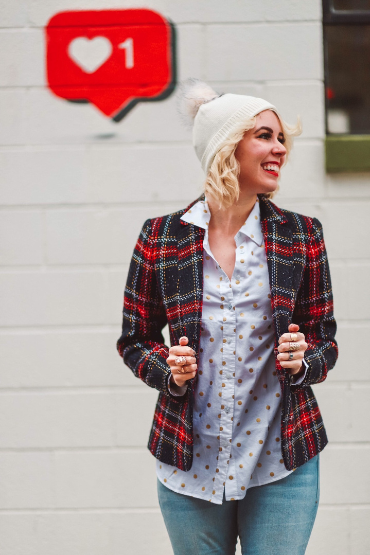 Fashion Look Featuring Talbots Hats and Talbots Petite Tops by ...