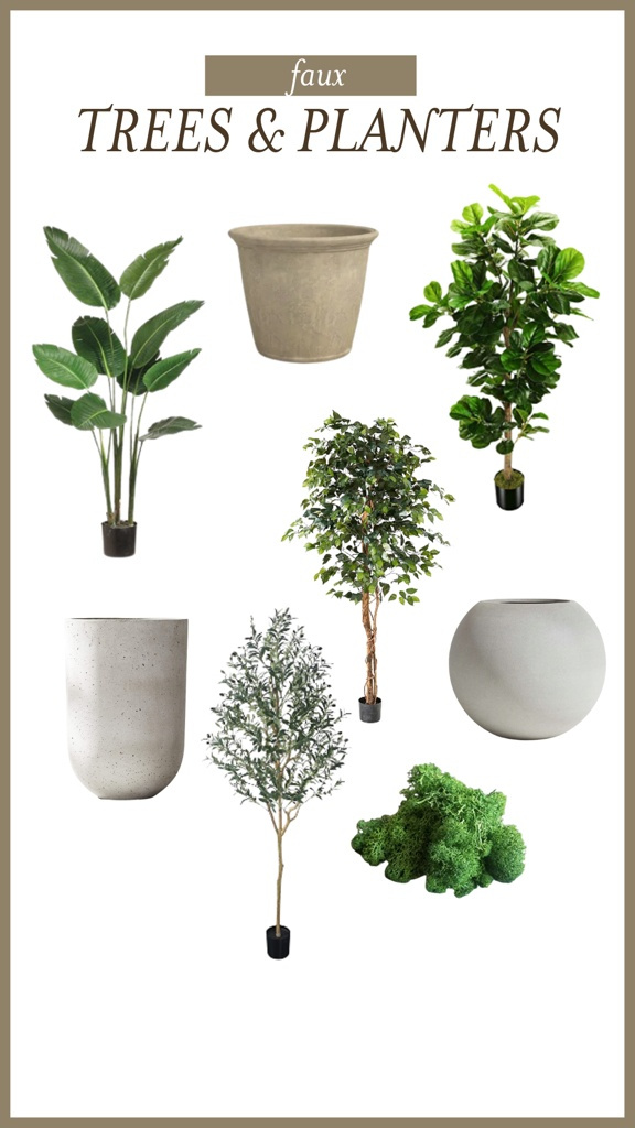 Fashion Look Featuring CB2 Garden Decor and Nearly Natural Holiday ...