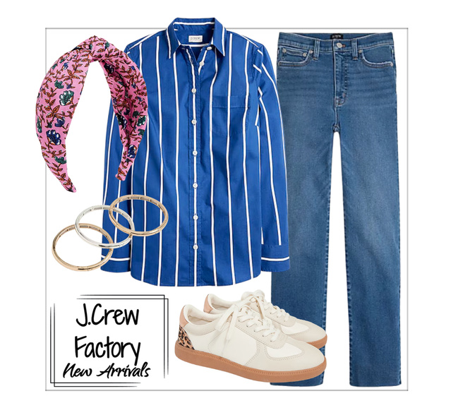 Fashion Look Featuring J.Crew Mini Skirts and J.Crew Tops by ...
