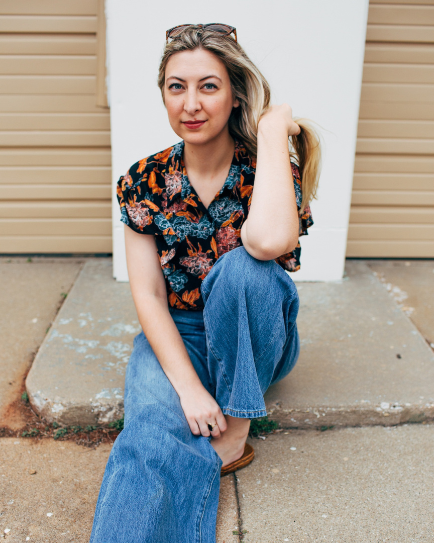 Fashion Look Featuring francesca's Sunglasses and Vince Flare Jeans by ...