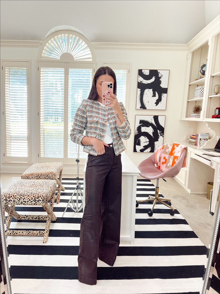 Fashion Look Featuring Joe's Jeans Flare Jeans and MANGO Jackets by ...