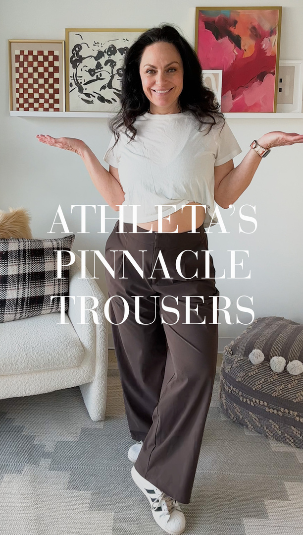 Fashion Look Featuring Athleta Pants by themomedit - ShopStyle