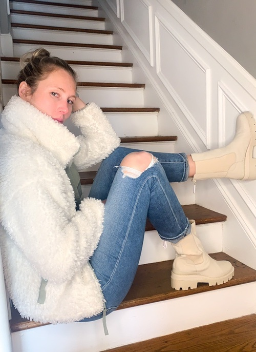Fashion Look Featuring Sam Edelman Chelsea Booties and Sam Edelman ...