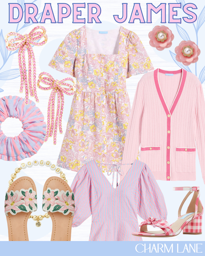 Fashion Look Featuring Draper James Quilts & Coverlets and Draper James ...