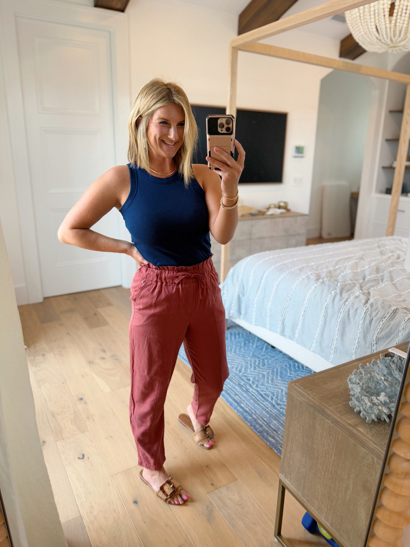 Fashion Look Featuring LOFT Jumpsuits & Rompers and A New Day Trousers ...