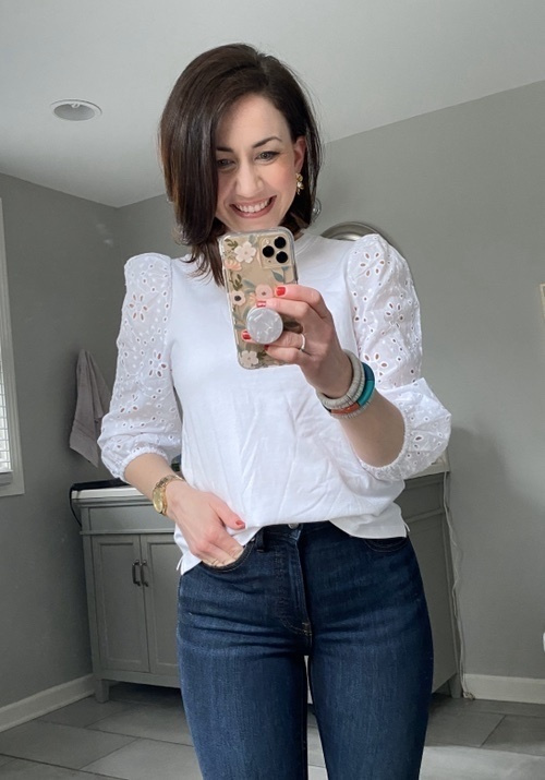 Fashion Look Featuring A New Day Long Sleeve Tops and A New Day T ...