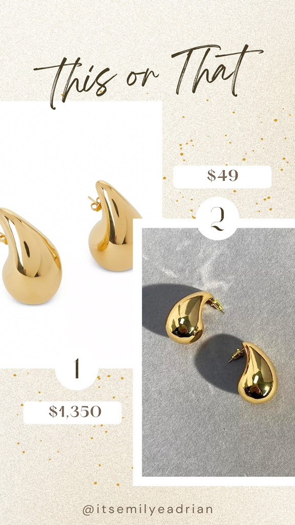 Fashion Look Featuring Bottega Veneta Earrings by emilyeadrian - ShopStyle